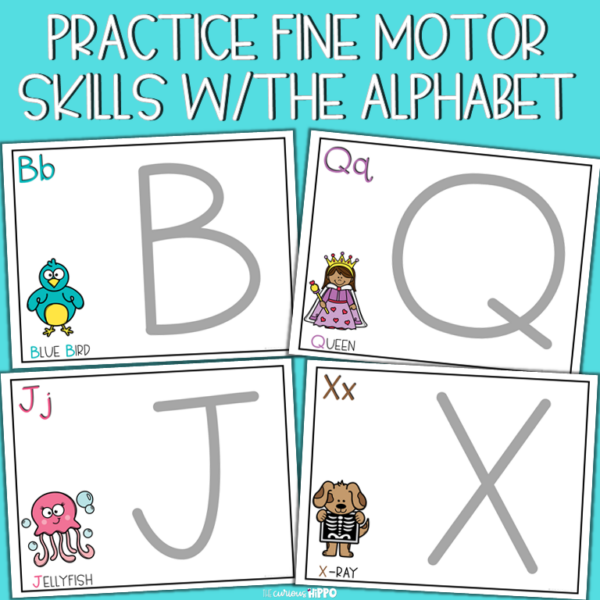 Fine Motor Skill Activities - Alphabet Capital Letters - Made By Teachers