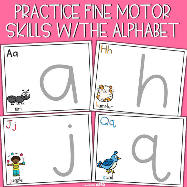 Fine Motor Skills Activities - Alphabet Lowercase - Made By Teachers