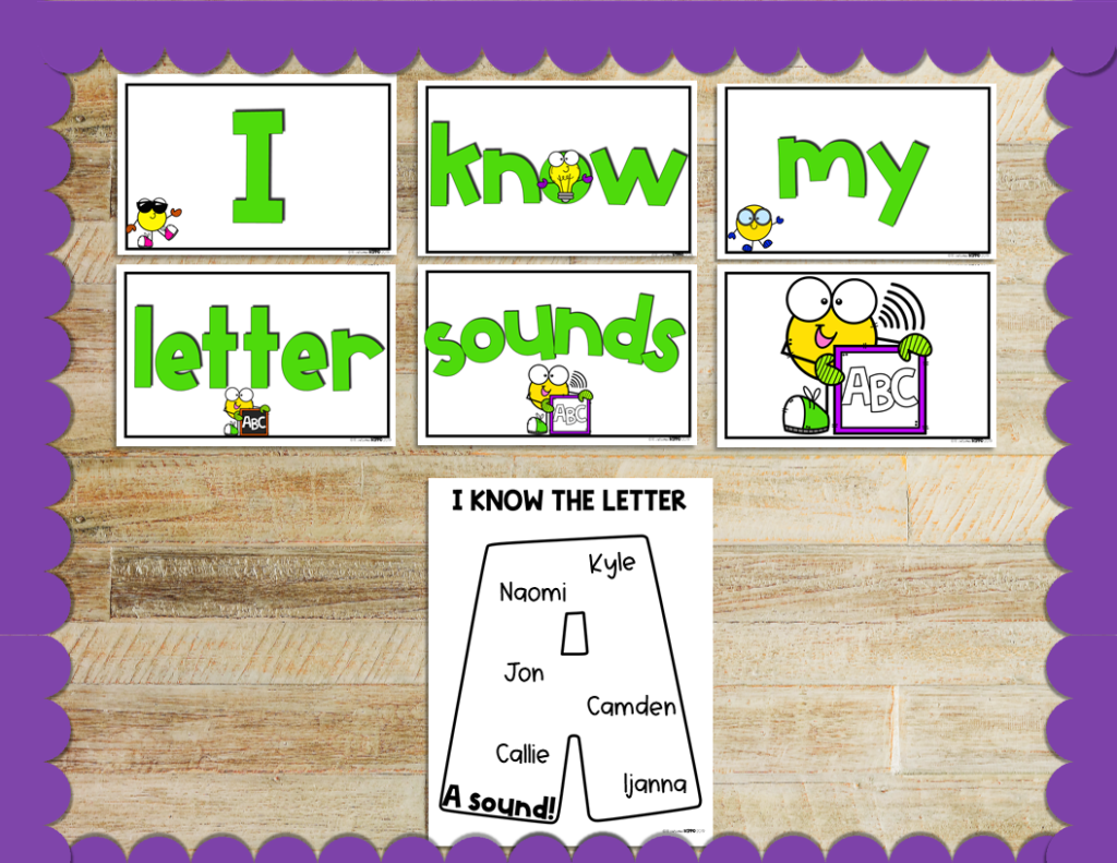 I know my Letter Sounds - Record and Award - Made By Teachers