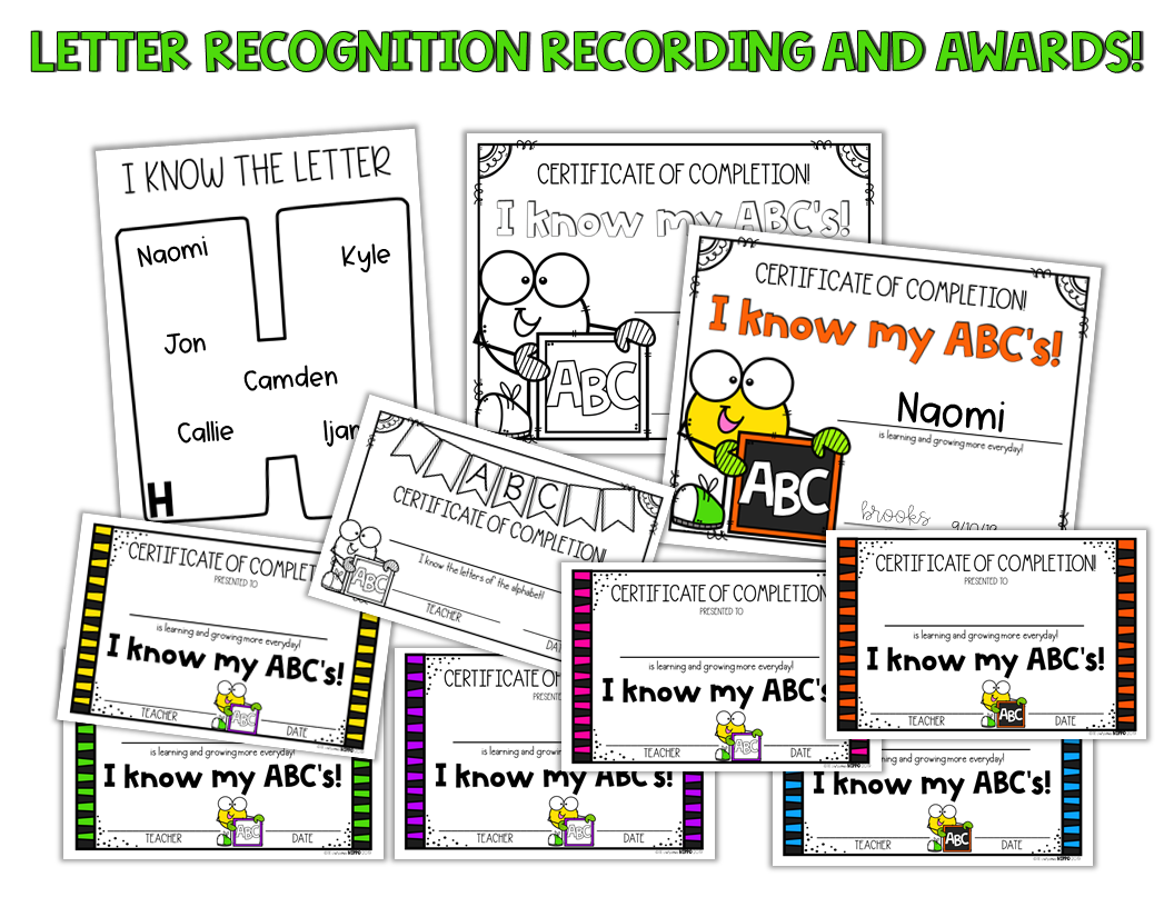 I know my ABC's - Record & Award | Made By Teachers