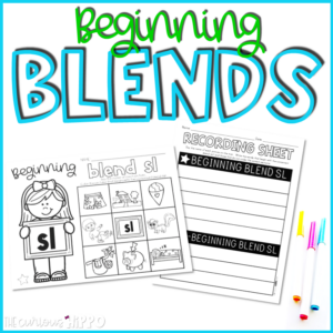 Beginning Blends Activity - Made By Teachers