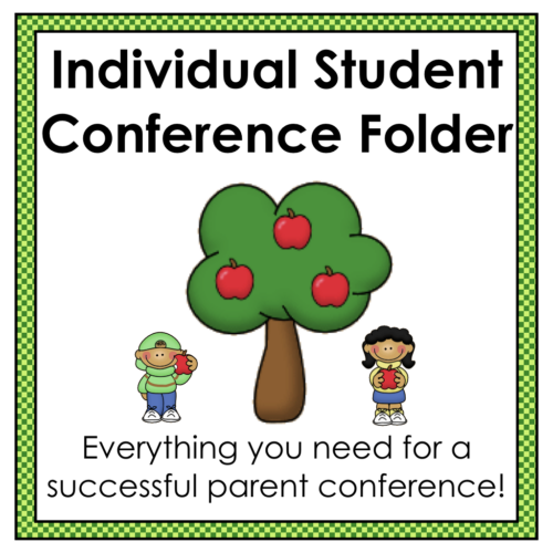 Individual Parent Conference Folder | Made By Teachers