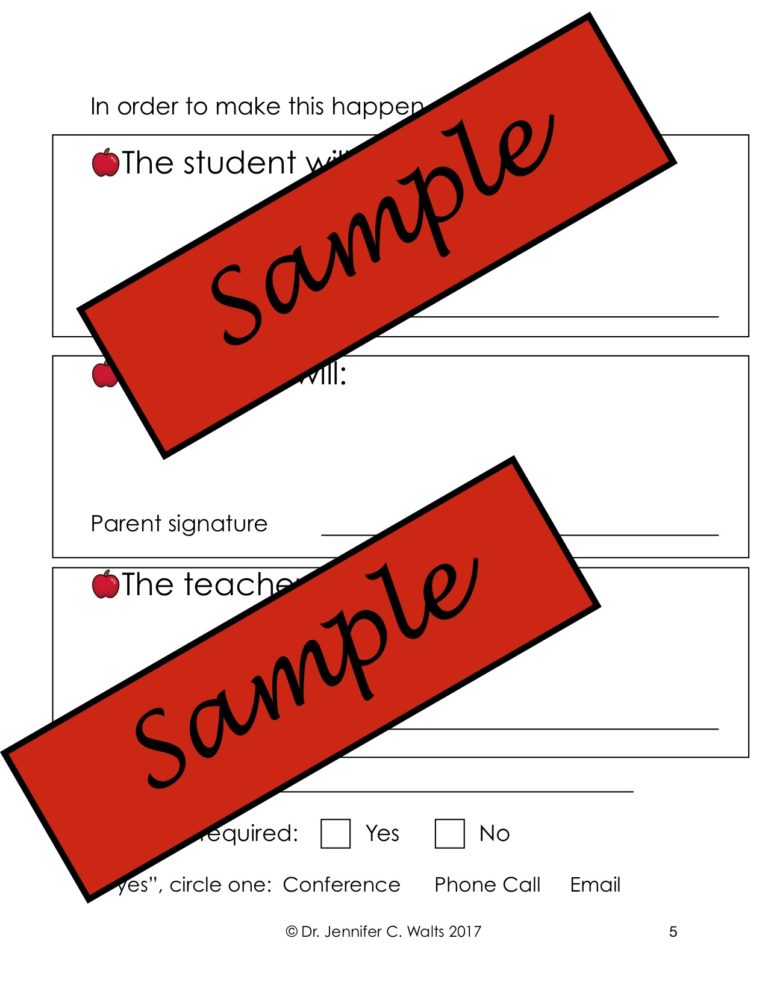 Individual Parent Conference Folder | Made By Teachers