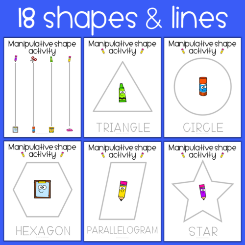 Preschool Shapes Activities for Back to School - Made By Teachers