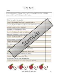 Johnny Appleseed Unit | Made By Teachers