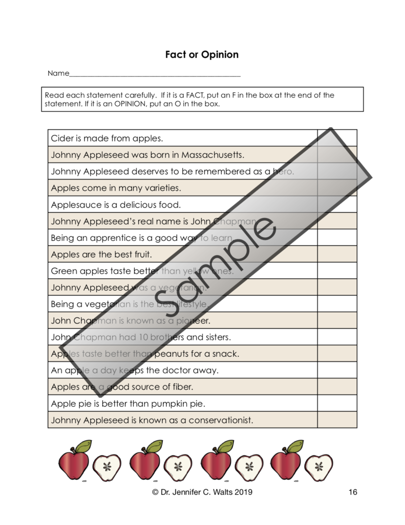 Johnny Appleseed Unit | Made By Teachers