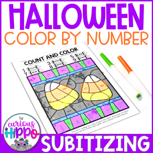 Halloween Color by Number | Made By Teachers