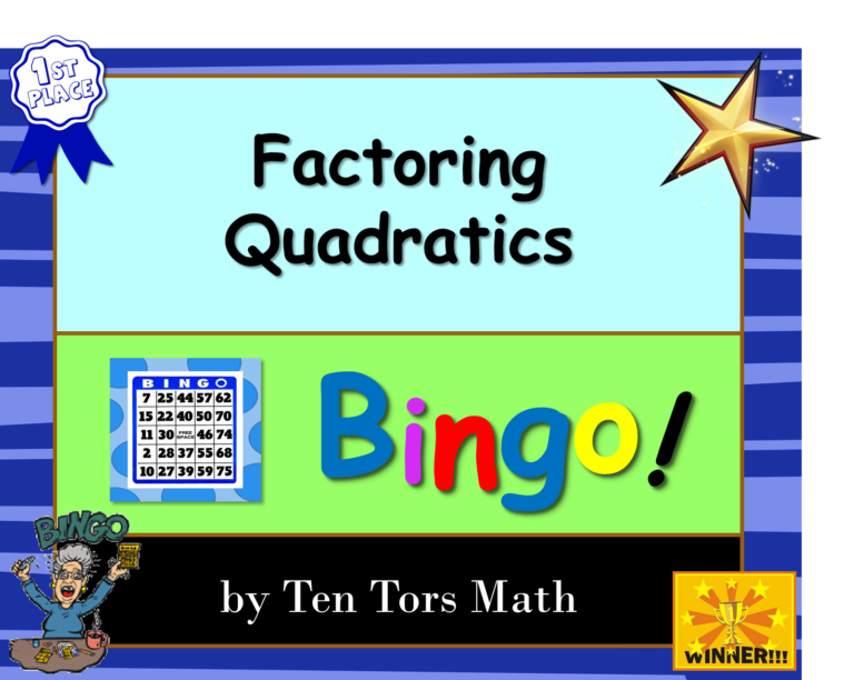 Quadratic Formula Activity - Made By Teachers