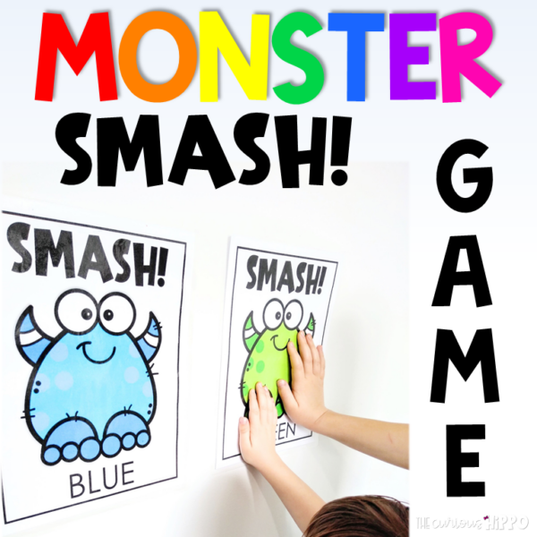Monster Smash Color Recognition FREEBIE! - Made By Teachers