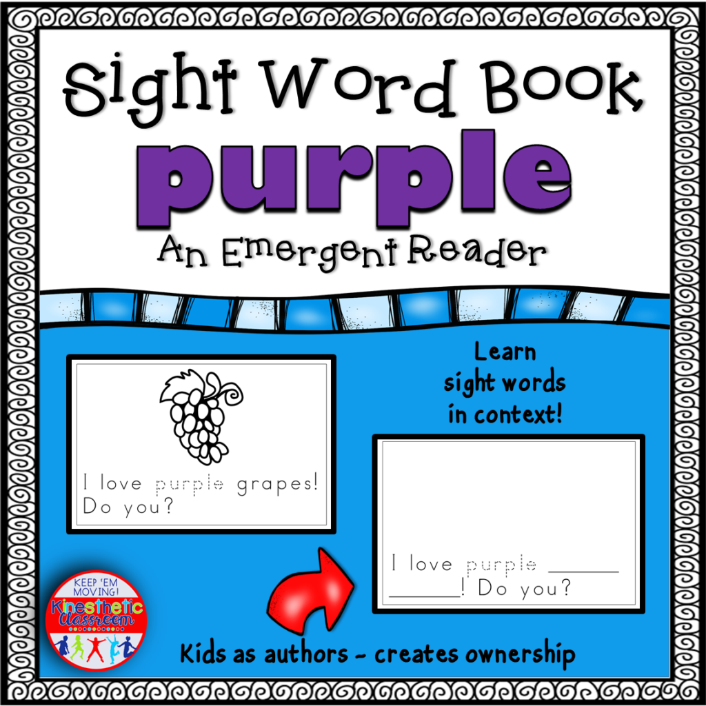 Color Word Book Emergent Reader Bundle | Made By Teachers