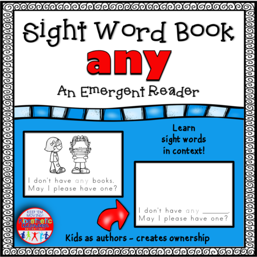 Sight Word Emergent Reader Books First Grade - Made By Teachers