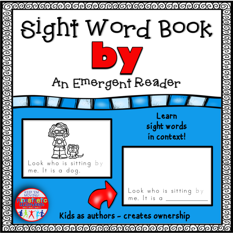 Sight Word Emergent Reader Books First Grade - Made By Teachers