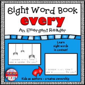 Sight Word Emergent Reader Books First Grade - Made By Teachers