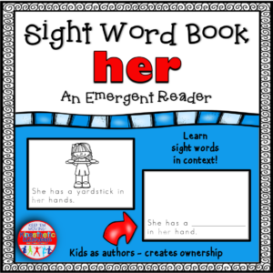Sight Word Emergent Reader Books First Grade - Made By Teachers