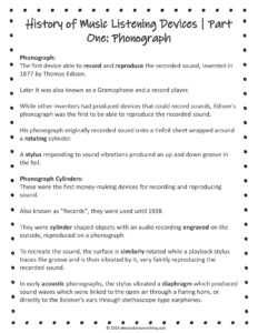 History of Music Listening Devices | Made By Teachers