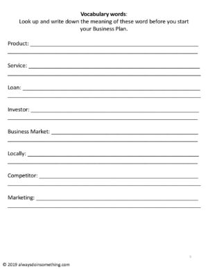 Business Plan Bundle (Kids and Teens) - Made By Teachers