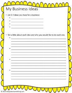 Business Plan Bundle (Kids and Teens) - Made By Teachers