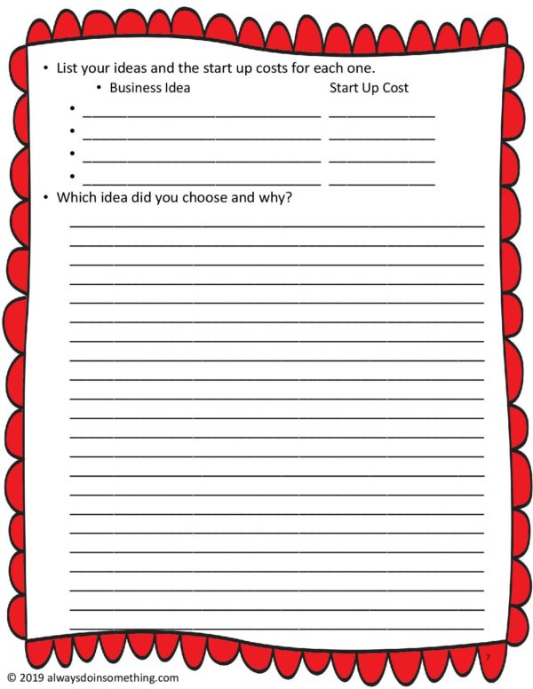 Business Plan Bundle (Kids and Teens) | Made By Teachers