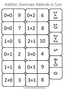 Addition Dominoes - Made By Teachers
