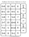 Addition Dominoes - Made By Teachers
