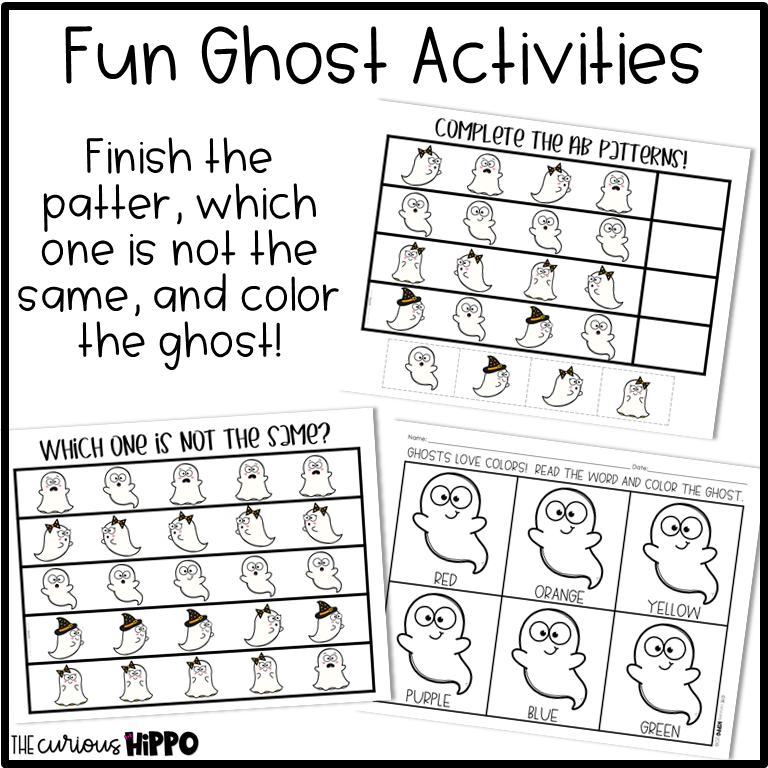 Five Little Ghosts | Made By Teachers