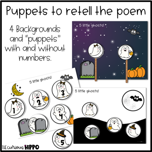 Five Little Ghosts | Made By Teachers