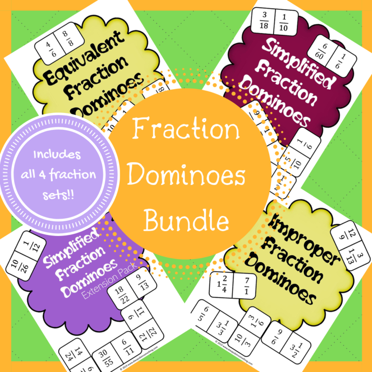 Mega Alphabet Dominoes Bundle - Made By Teachers