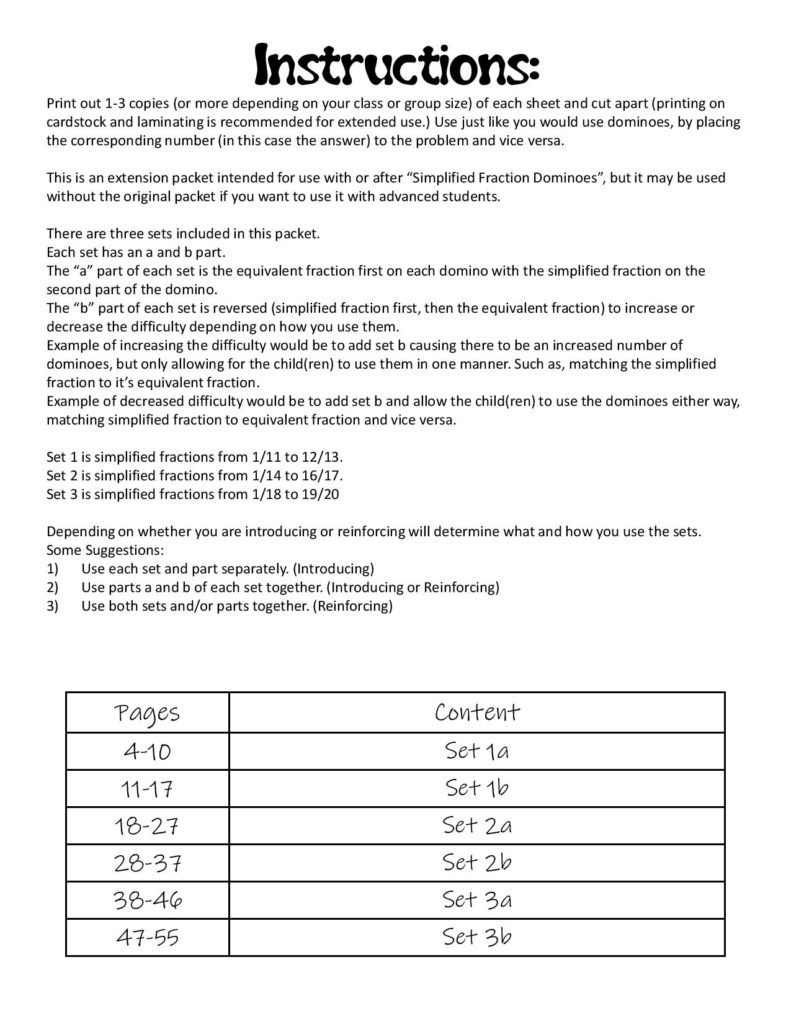 Fraction Dominoes Bundle - Made By Teachers