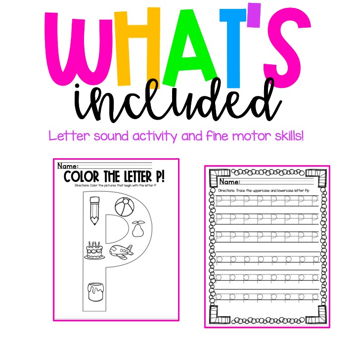 Alphabet Recognition- Letter of the Week Pp | Made By Teachers