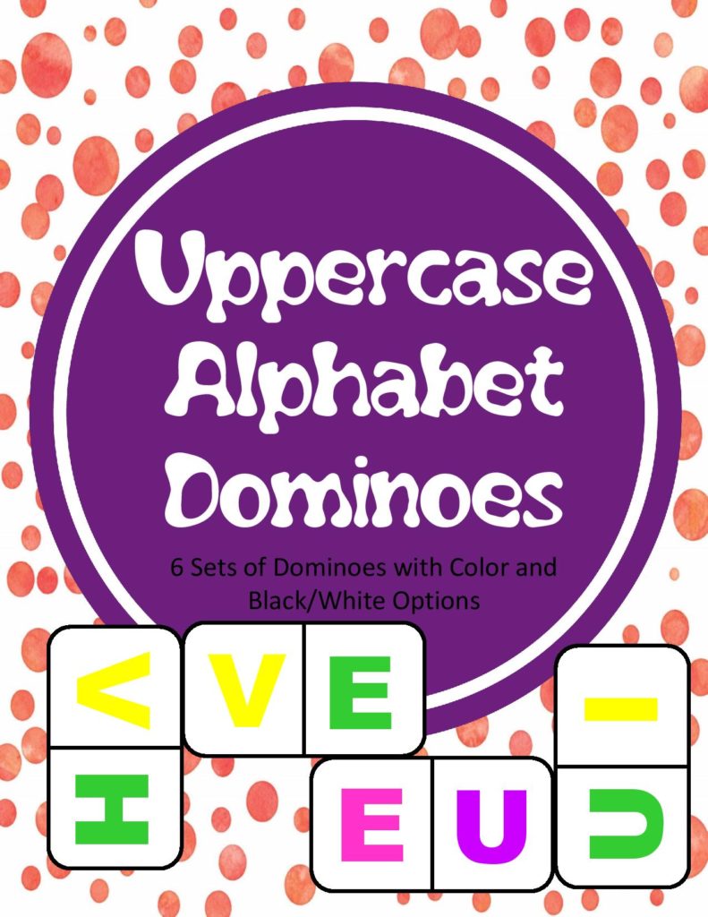 Mega Alphabet Dominoes Bundle - Made By Teachers