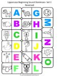 Uppercase Beginning Sounds Dominoes | Made By Teachers