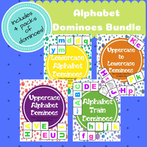 Alphabet Dominoes Bundle - Made By Teachers