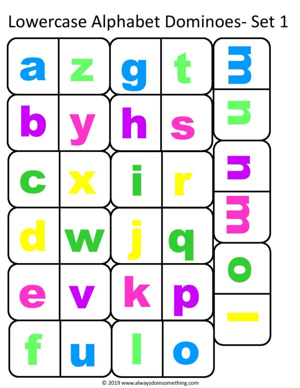 Alphabet Dominoes Bundle - Made By Teachers