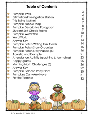 Autumn Unit at the Pumpkin Patch | Made By Teachers