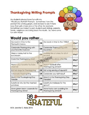 Thanksgiving: Teaching Across the Curriculum - Made By Teachers