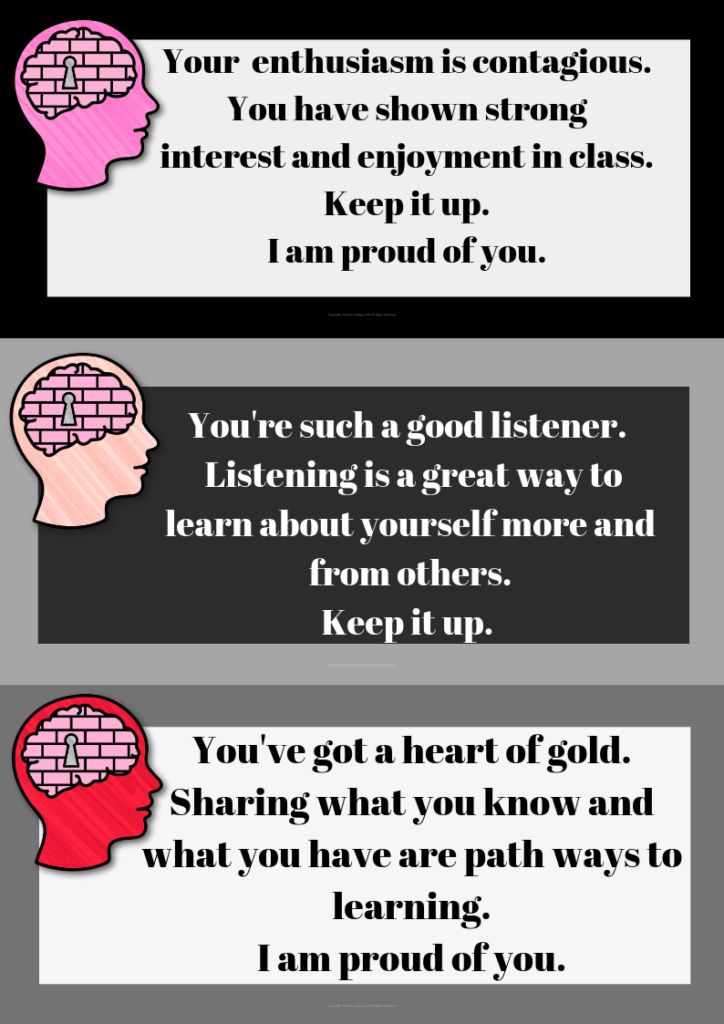 Growth Mindset Affirmation Tags - Made By Teachers