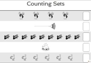 Counting Sets Practice Sheets Fall Theme | Made By Teachers