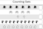 Counting Sets Practice Sheets Summer Theme | Made By Teachers
