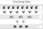 Counting Sets Practice Sheets Summer Theme | Made By Teachers
