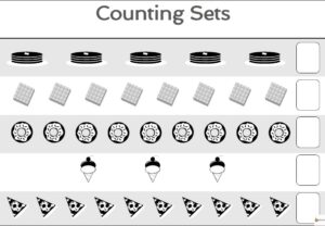 Counting Practice Sheets Food Theme | Made By Teachers