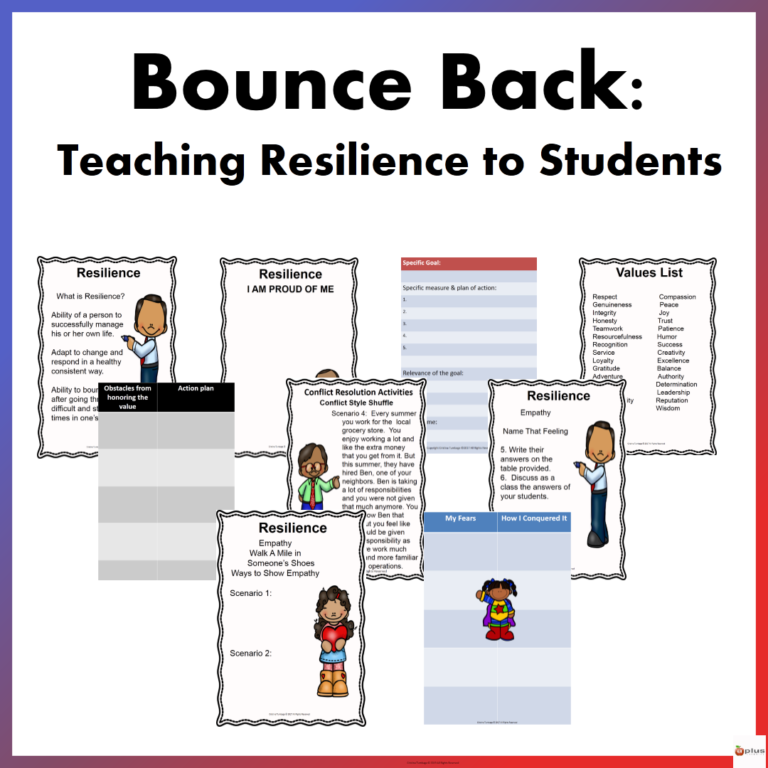 Bounce Back: Teaching Resilience To Students - Made By Teachers