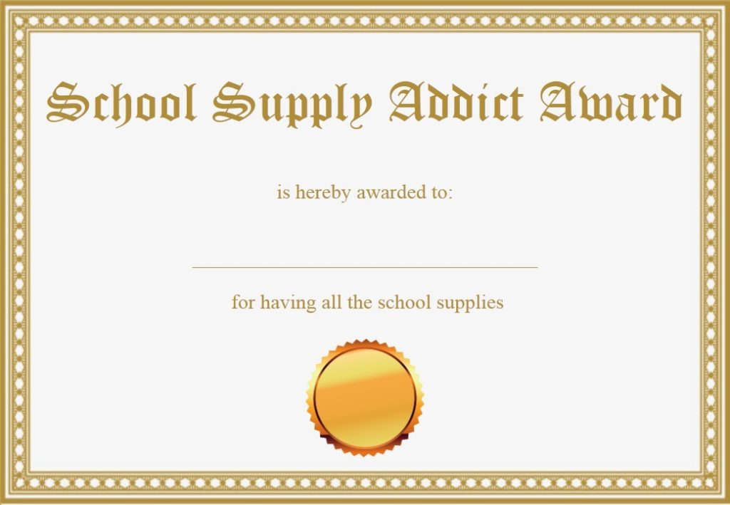 Teacher and Staff Awards Gold Edition - Made By Teachers