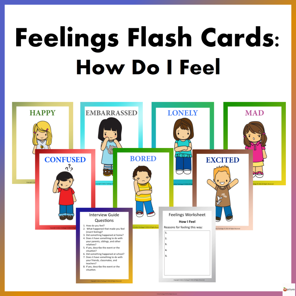 Feelings Flash Cards - How Do I Feel - Made By Teachers