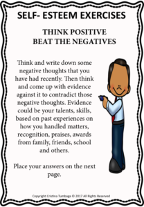 The Self-Esteem Project: Activities in raising a healthy self-esteem ...