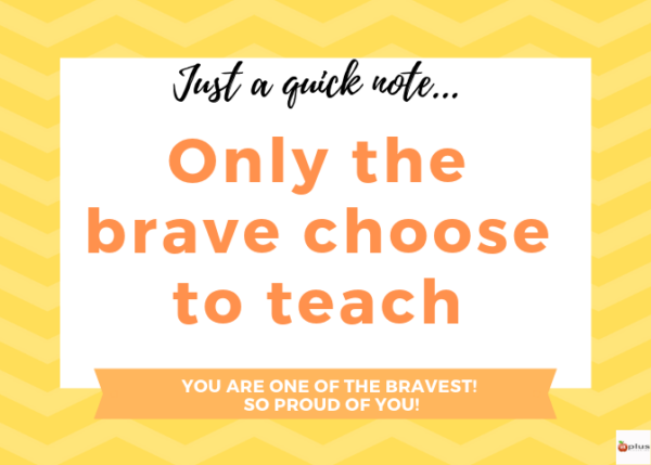 Teacher Encouragement Note Cards | Made By Teachers
