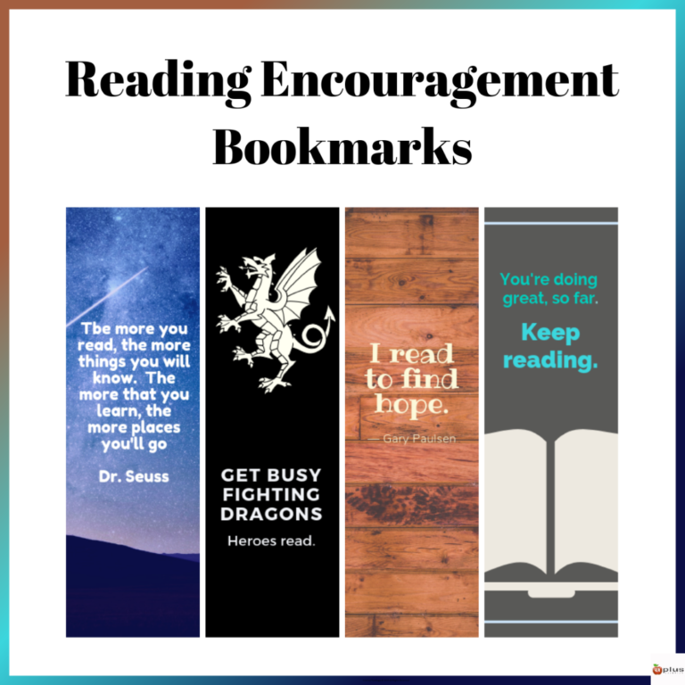 Reading Encouragement Bookmarks Volume 5 - Made By Teachers