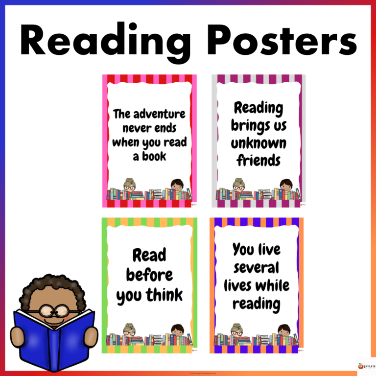 Reading Posters For Kids - Made By Teachers