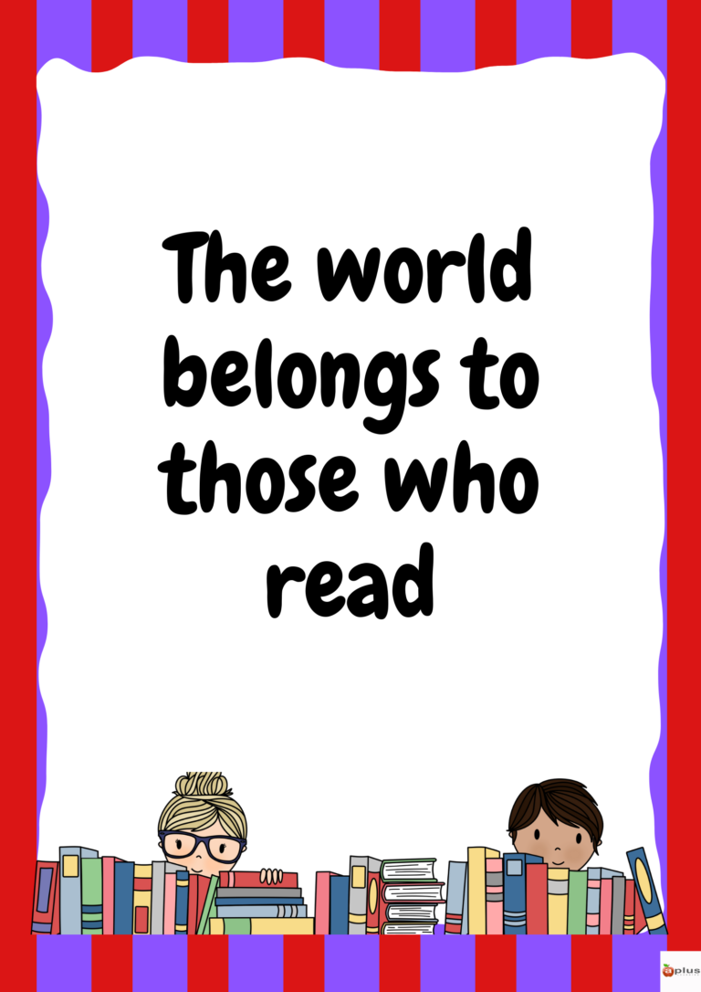 Reading Posters For Kids | Made By Teachers