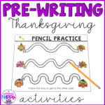 Pre-writing Activities for November - Made By Teachers