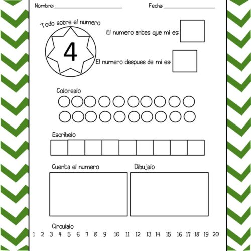Learning numbers 1-20 English and Spanish | Made By Teachers